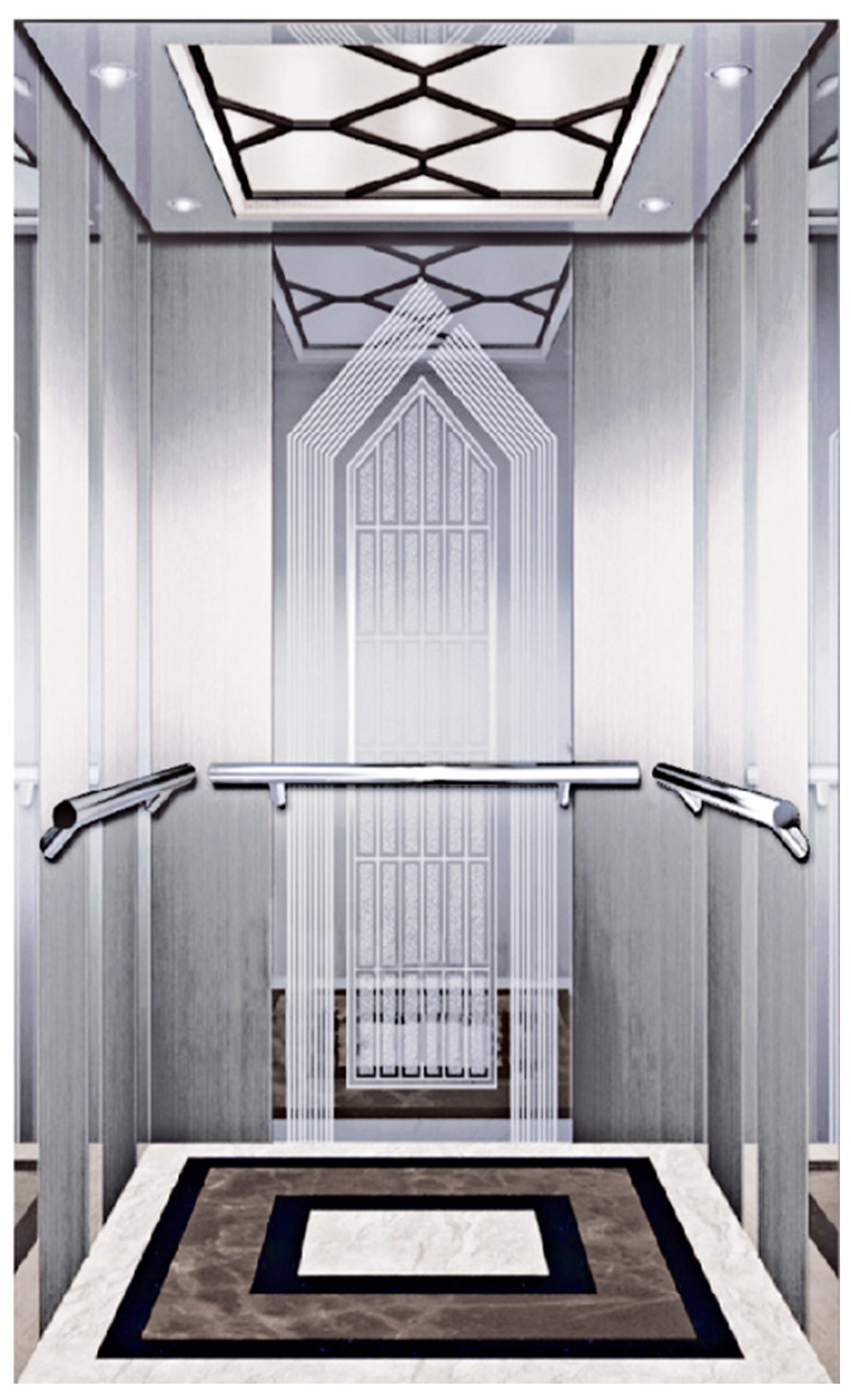 Blue Fuji Elevator - Escalator